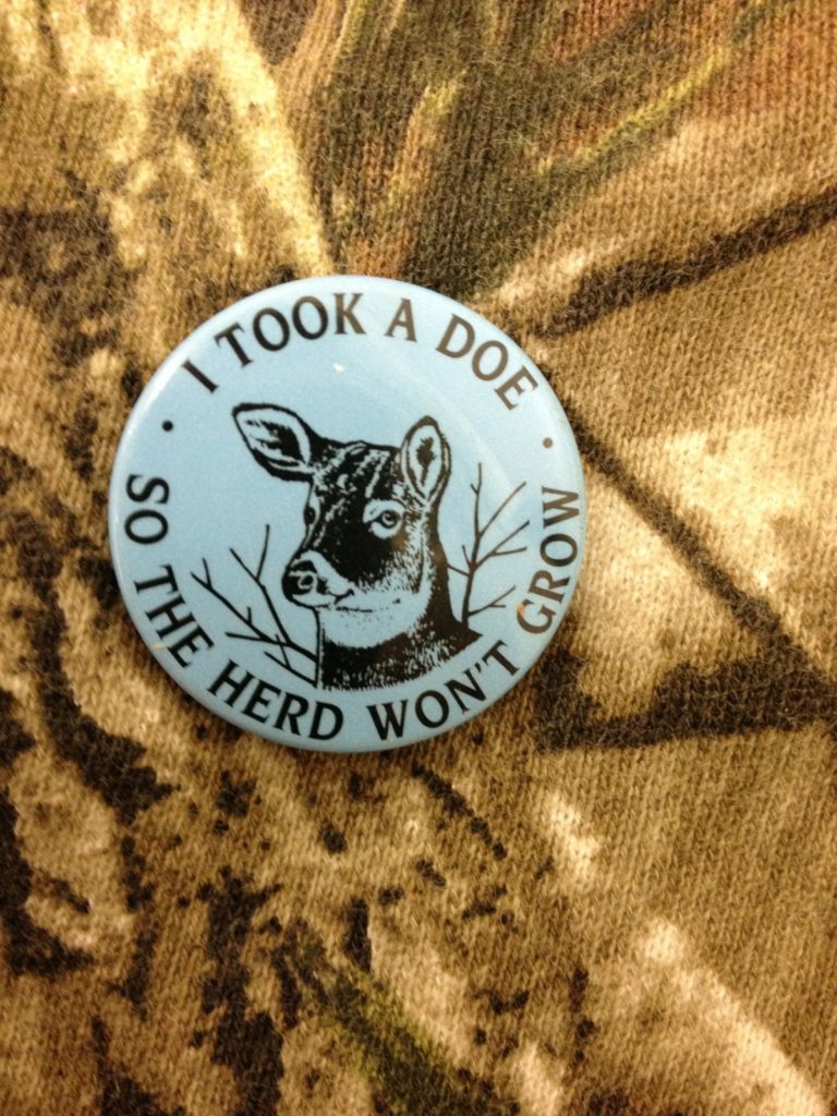 1991 Illinois Deer Firearm Pin Doe - Custom Outdoor Advantage