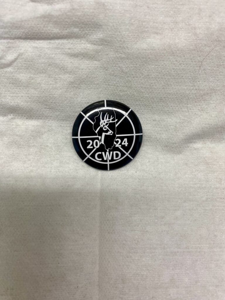 2024 Illinois Deer CWD Pin - Custom Outdoor Advantage